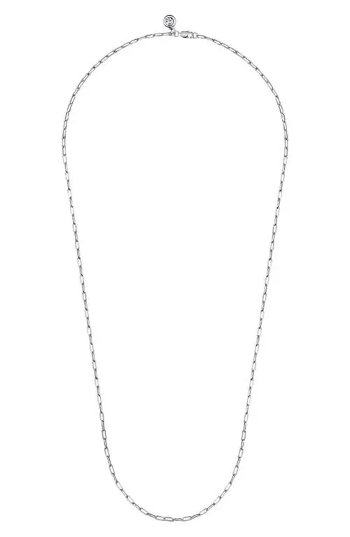 GABRIEL & CO. Paper Clip Chain Necklace