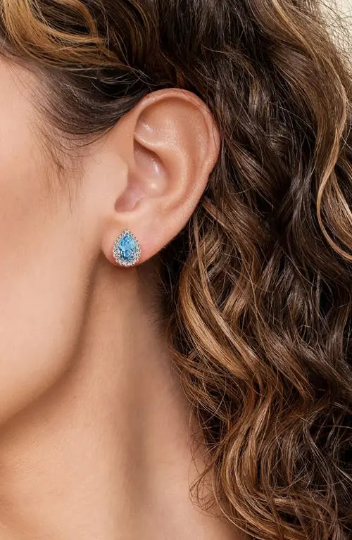GABRIEL & CO. Blue Topaz Stud Earrings