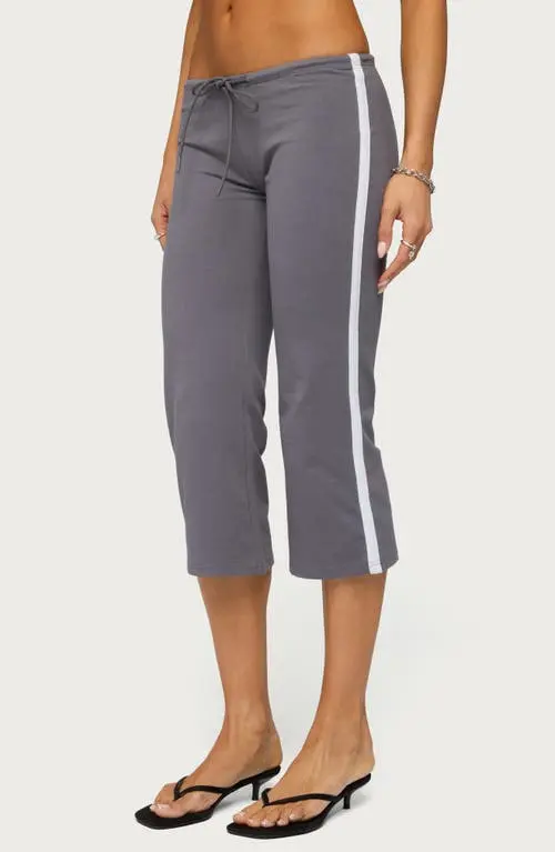 EDIKTED Milene Contrast French Terry Capris