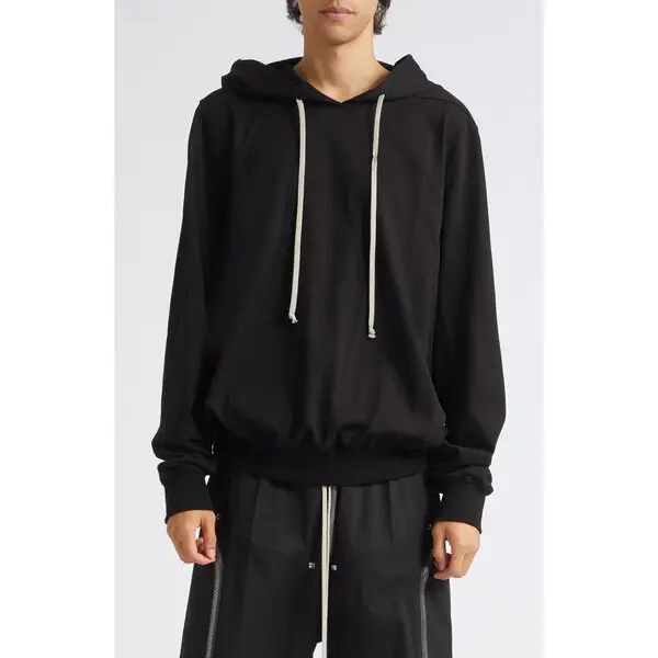 Rick Owens Temple Oversized Hoodie - Black