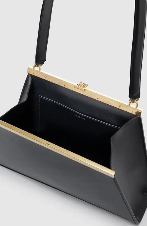 ANINE BING Smooth Leather Bag