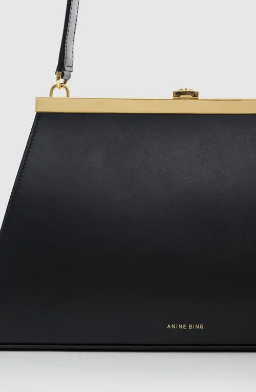 ANINE BING Smooth Leather Bag