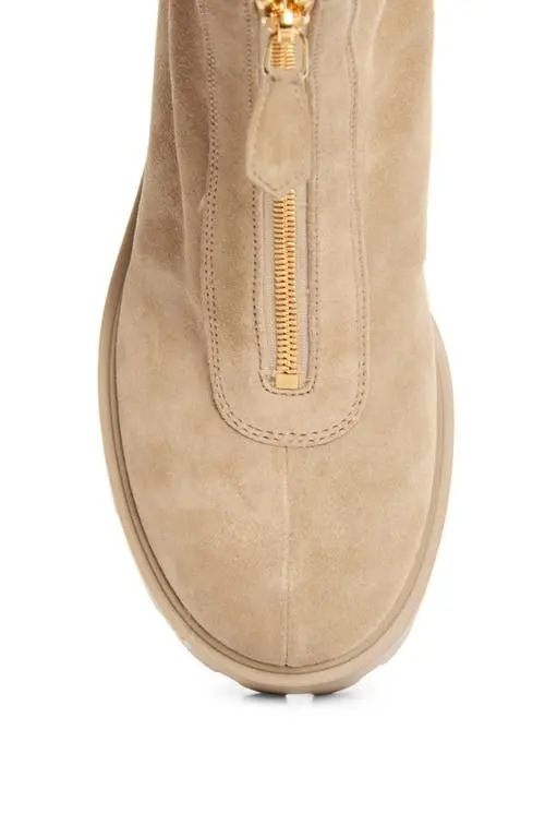 Prada Lug Sole Zip Bootie