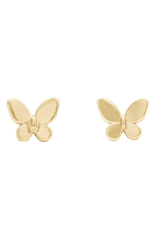 Kate Spade New York You're A Gem Butterfly Stud Earrings - Gold