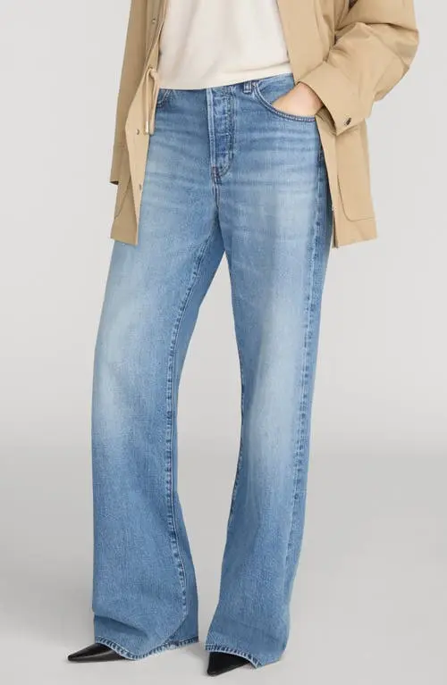 FRAME The Off Duty Loose Wide Leg Jeans
