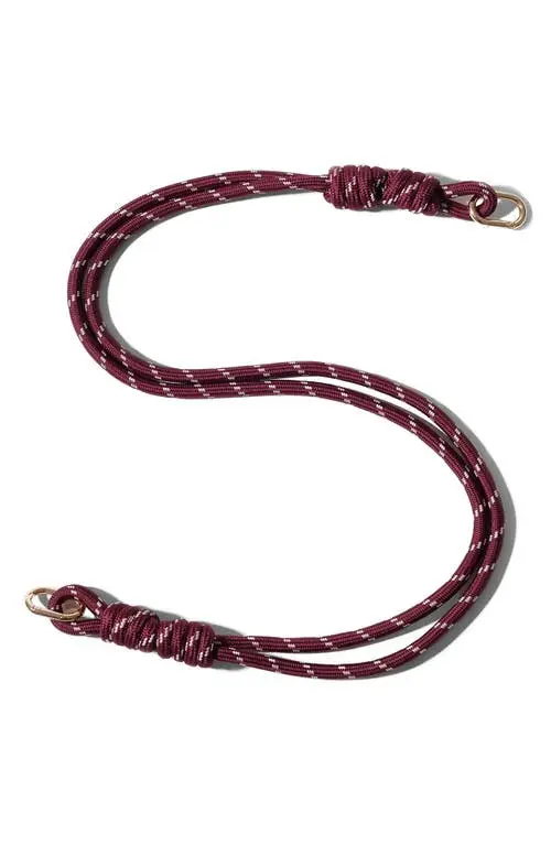 POP UPS BRAND Boat Rope Bag Strap - Bordeaux