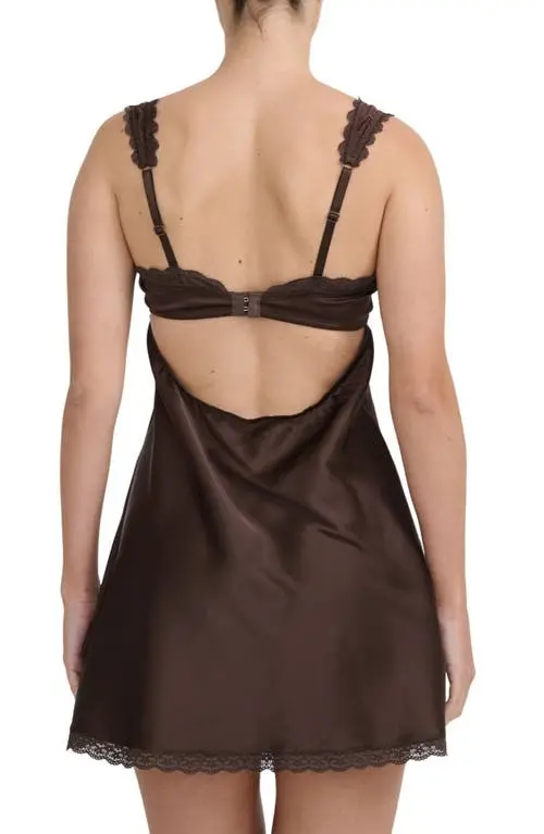 KAT THE LABEL Celeste Ruched Underwire Chemise