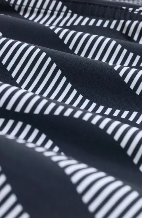 Bugatchi Cruz Print Swim Trunks
