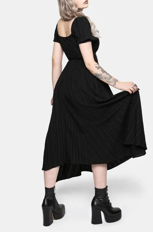 DISTURBIA Fenella Keyhole Midi Dress