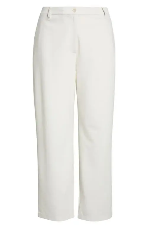 Eileen Fisher High Waisted Straight Leg Trousers