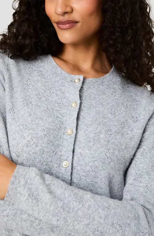 French Connection Dakota Print Cardigan - Medium Heather