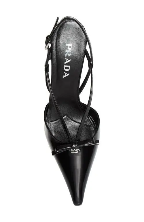 Prada Pointed Toe Stiletto Pump