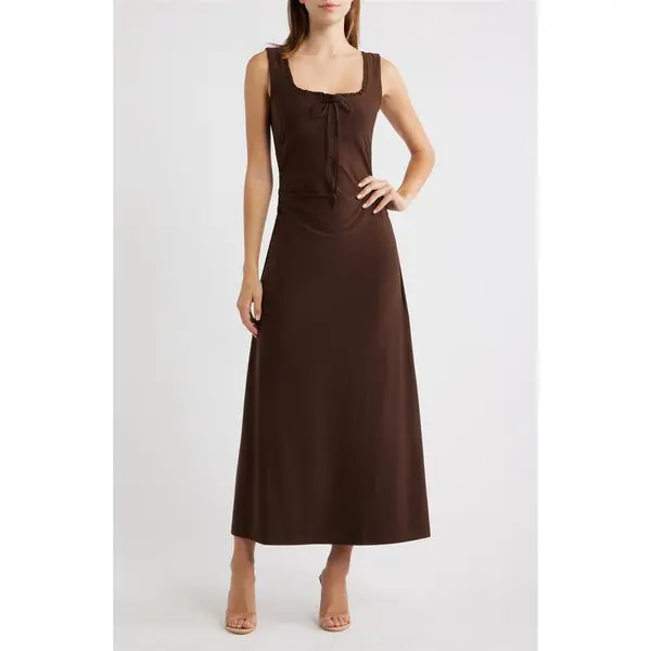 Hill House Home The Coraline Dress - Chocolate