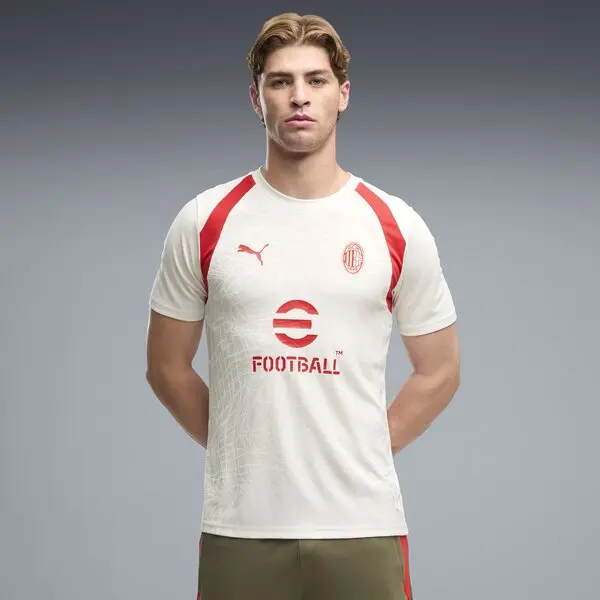 PUMA Ac Milan Slim Fit Training Jersey - Gray