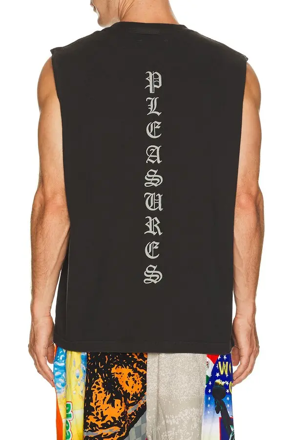 PLEASURES Sorrow Tank - Black