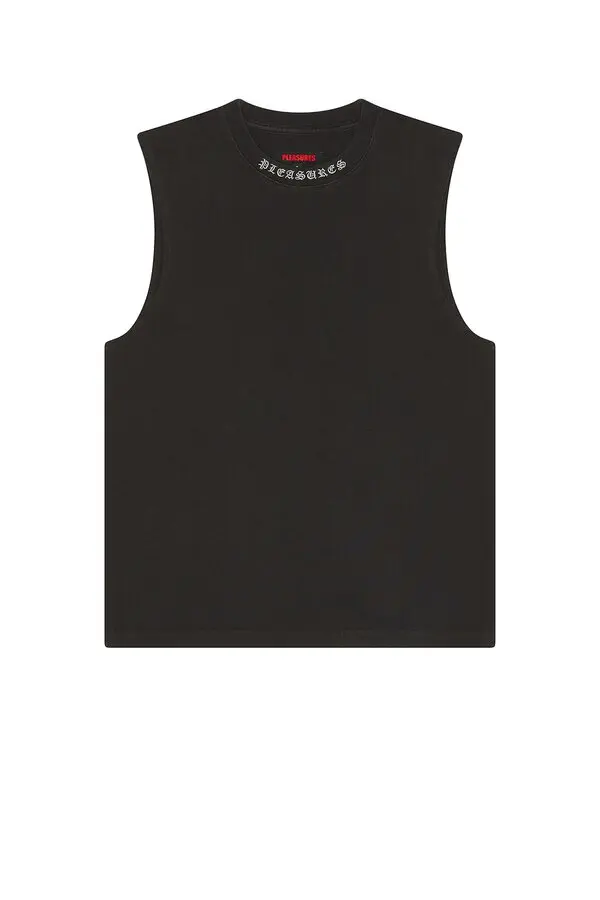 PLEASURES Sorrow Tank - Black
