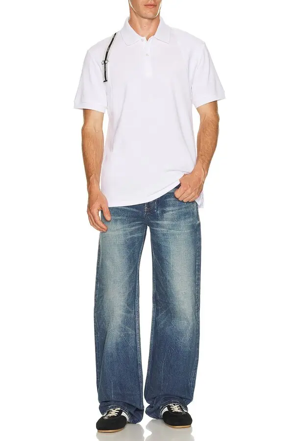 Alexander McQueen Relaxed Jean In Blue