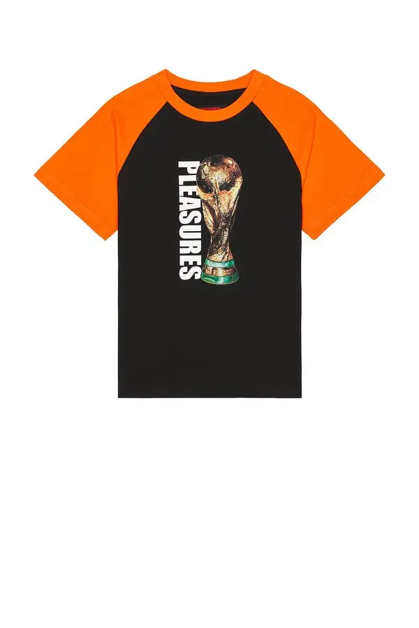 PLEASURES Trophy Raglan Tee