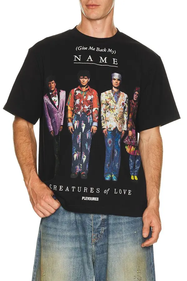 PLEASURES X Talking Heads Creatures Heavyweight Tee