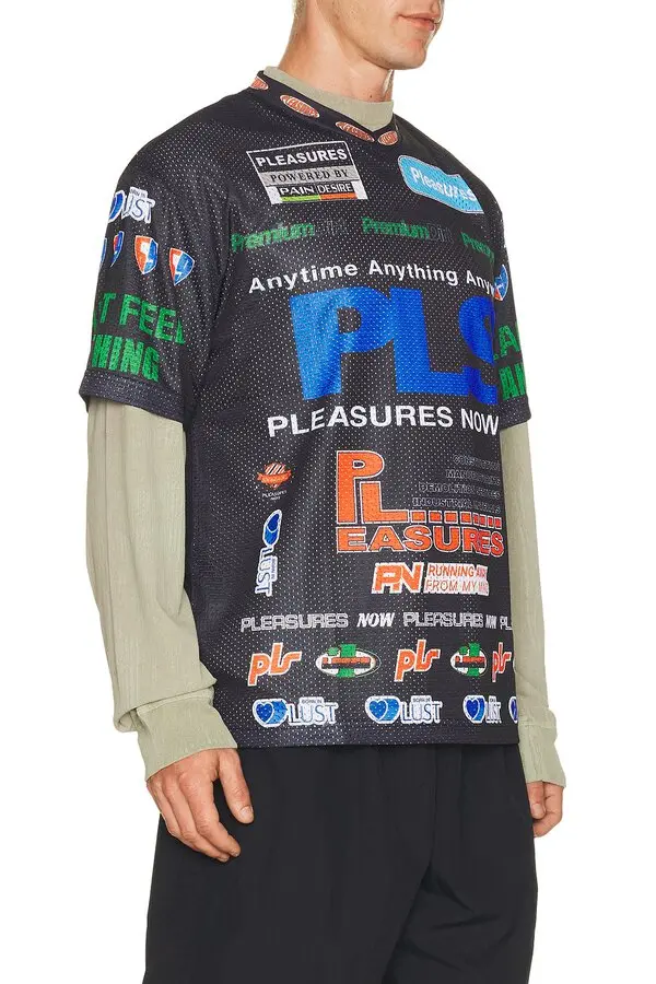 PLEASURES Oral Mesh Jersey