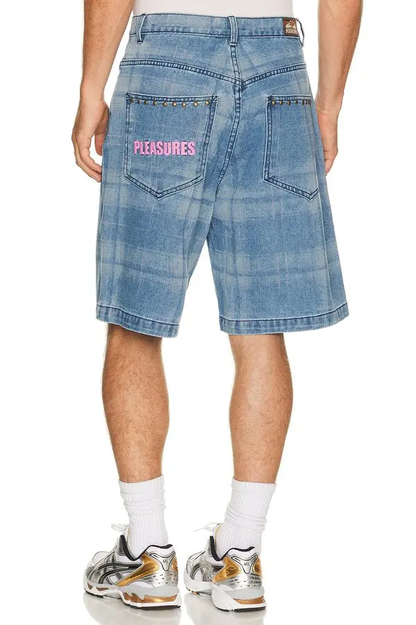 PLEASURES Experiment Jorts In Blue