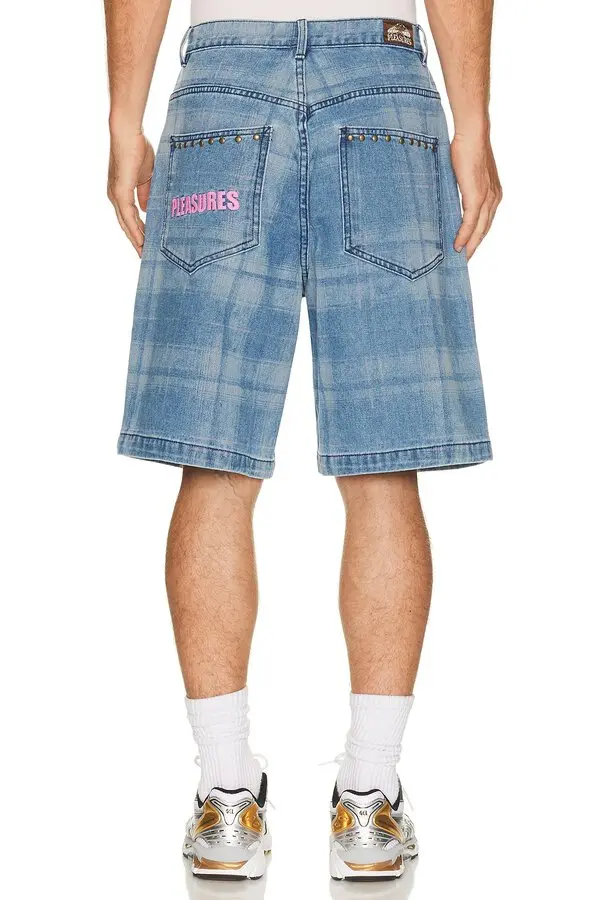 PLEASURES Experiment Jorts In Blue