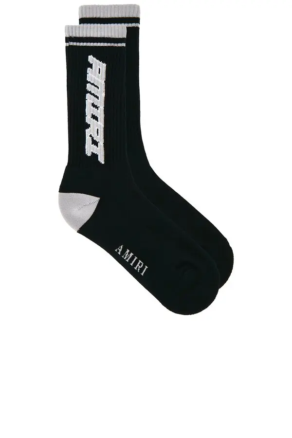 Amiri Sporty Socks - Black