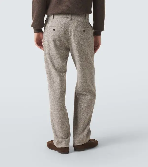 Agnona Wool-blend Straight Pants