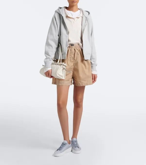 Prada Re-nylon Lace-up Sneakers - Grey