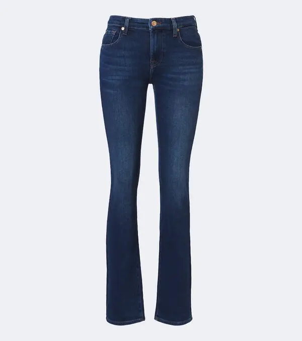 7 For All Mankind Slim Skinny Jeans - Blue