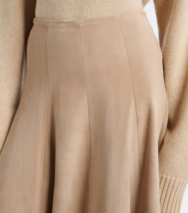 Stouls Sabrina Suede Midi Skirt