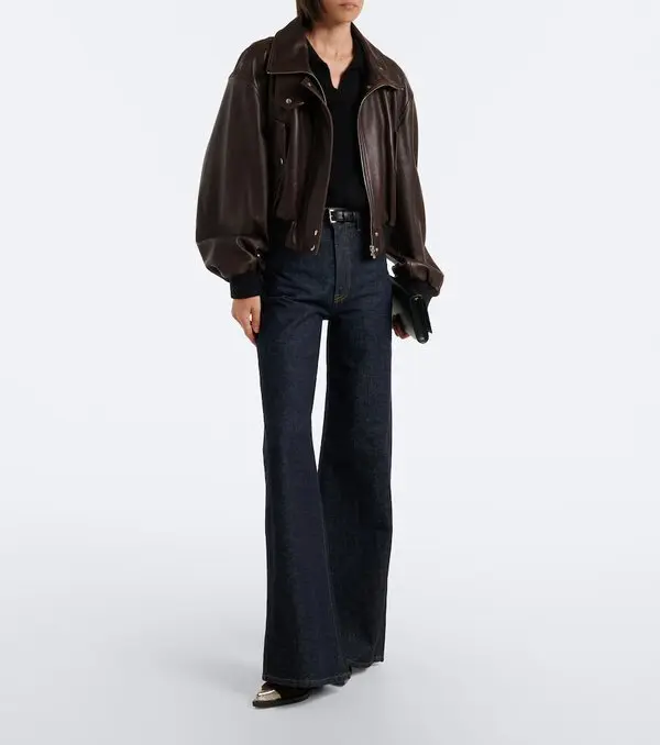 Paris Texas Embellished Suede Cowboy Boots - Brown