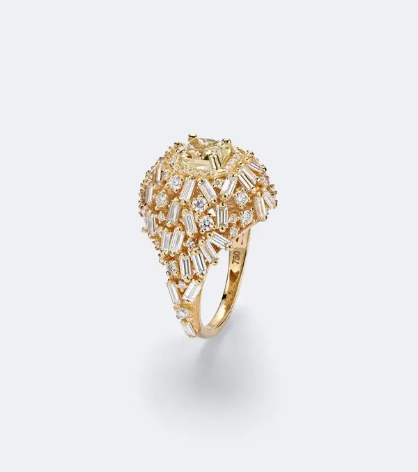 SUZANNE KALAN 18kt Diamond Ring