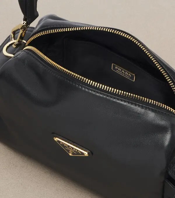 Prada Small Leather Shoulder Bag
