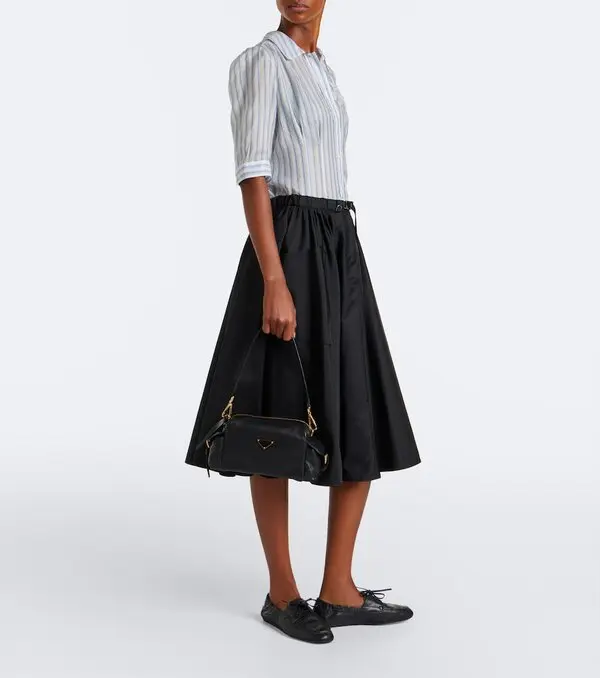 Prada Small Leather Shoulder Bag