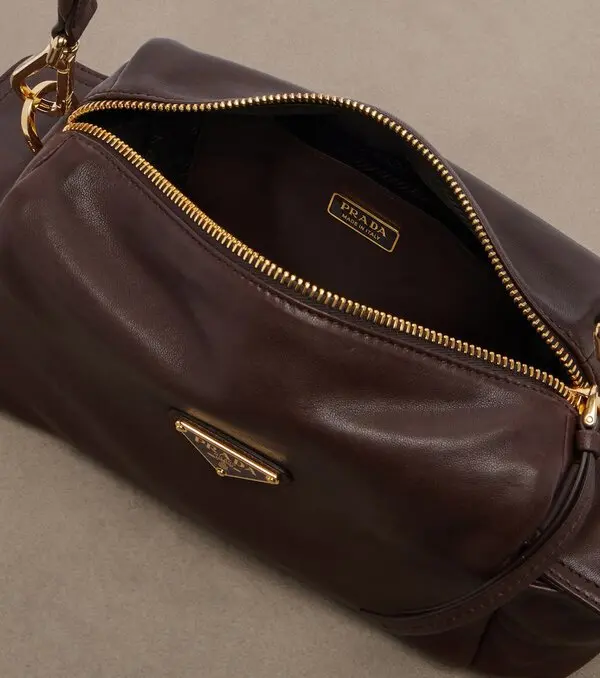 Prada Explore Small Leather Shoulder Bag