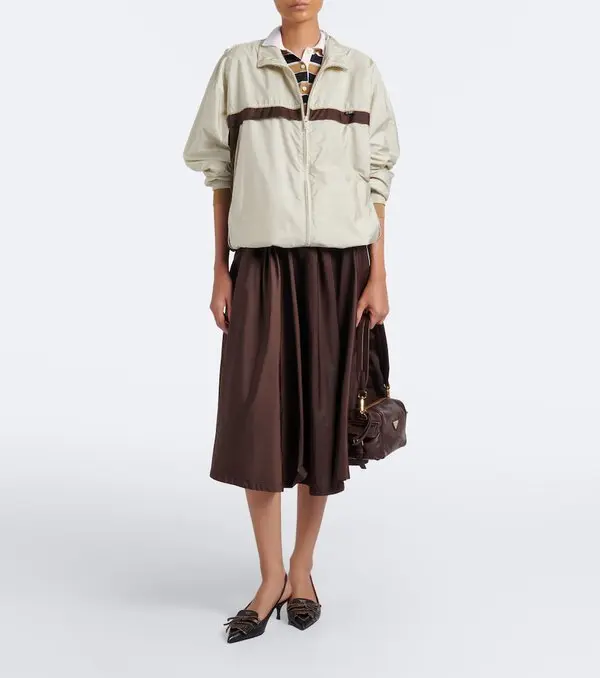 Prada Explore Small Leather Shoulder Bag