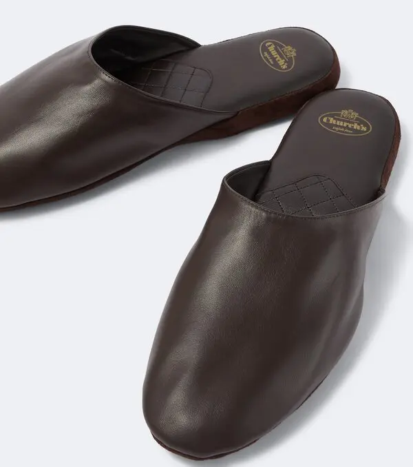 Church's Arran Leather Slippers