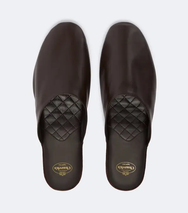 Church's Arran Leather Slippers