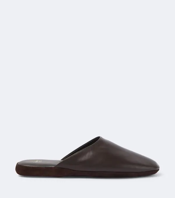 Church's Arran Leather Slippers - Brown