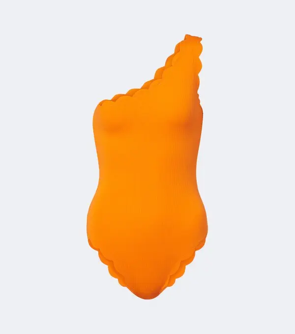 Marysia Santa Barbara One-shoulder Swimsuit - Orange