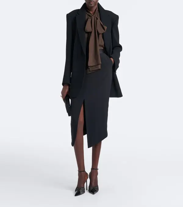 TOM FORD Lace And Patent Leather Pumps - Black