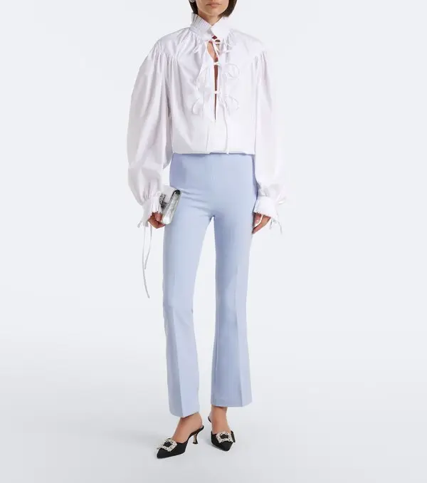 Safiyaa Mari Cr�pe Flared Pants