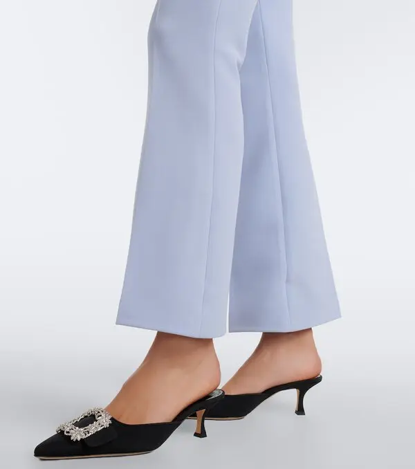 Safiyaa Mari Cr�pe Flared Pants