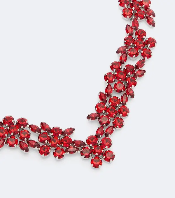 Simone Rocha Crystal Embellished Necklace