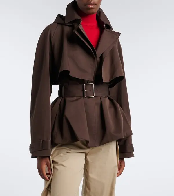 Loewe Cotton And Silk Gabardine Jacket