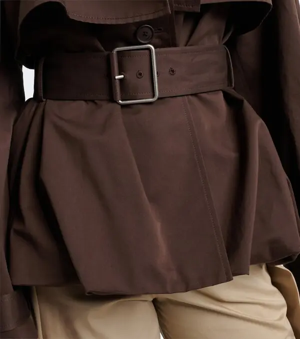 Loewe Cotton And Silk Gabardine Jacket