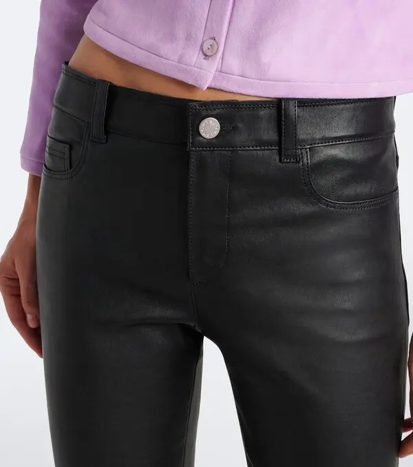 Stouls Dean Flared Leather Pants