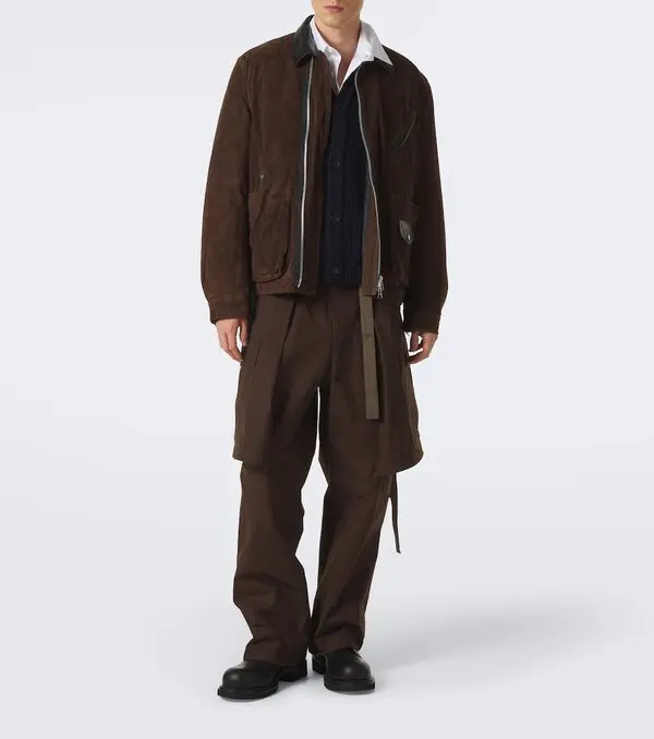 Sacai Cotton-blend Ripstop Cargo Pants