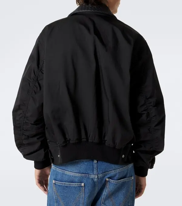 Bottega Veneta Intrecciato Twill Blouson Jacket